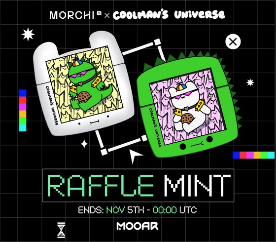 Coolman’s Universe x MORCHI Raffle Mint on MOOAR - StepN Tracker Blog